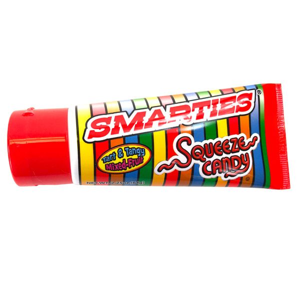 Smarties squeeze candy – Le Shack à Snack