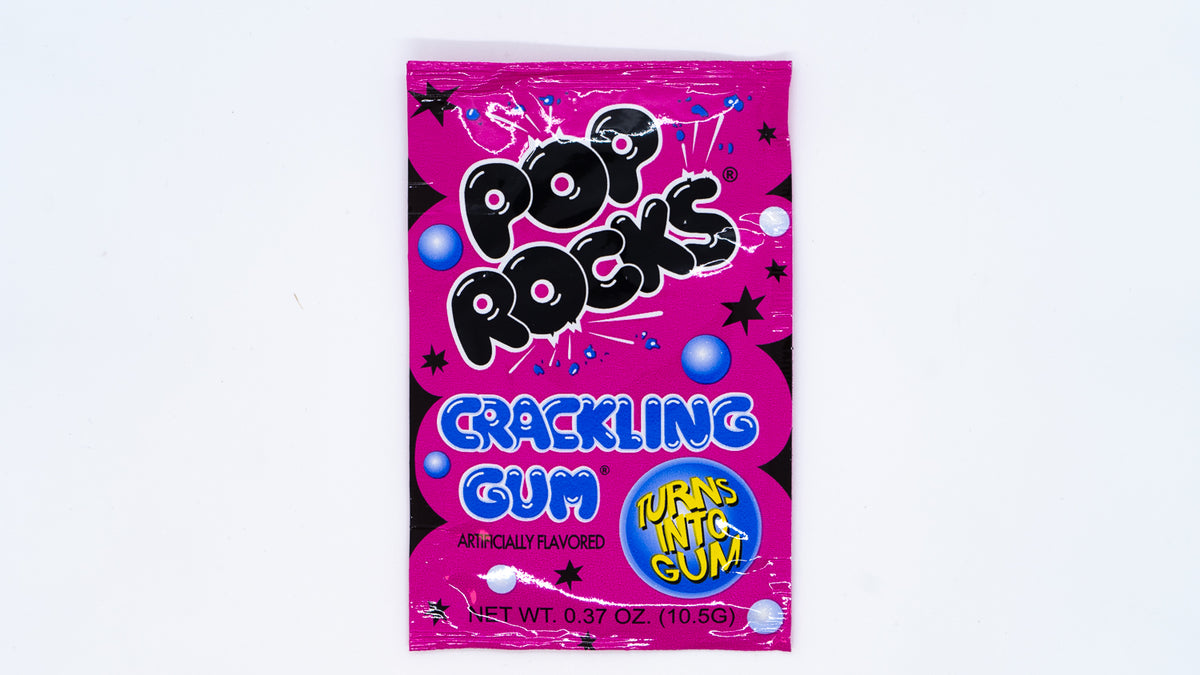 Pop rocks Crackling Gum – Le Shack à Snack