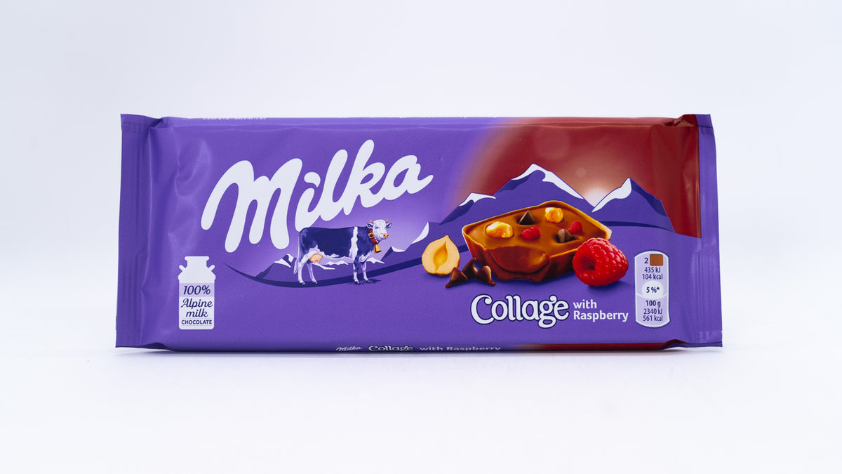 Milka Collage Raspberry – Le Shack à Snack
