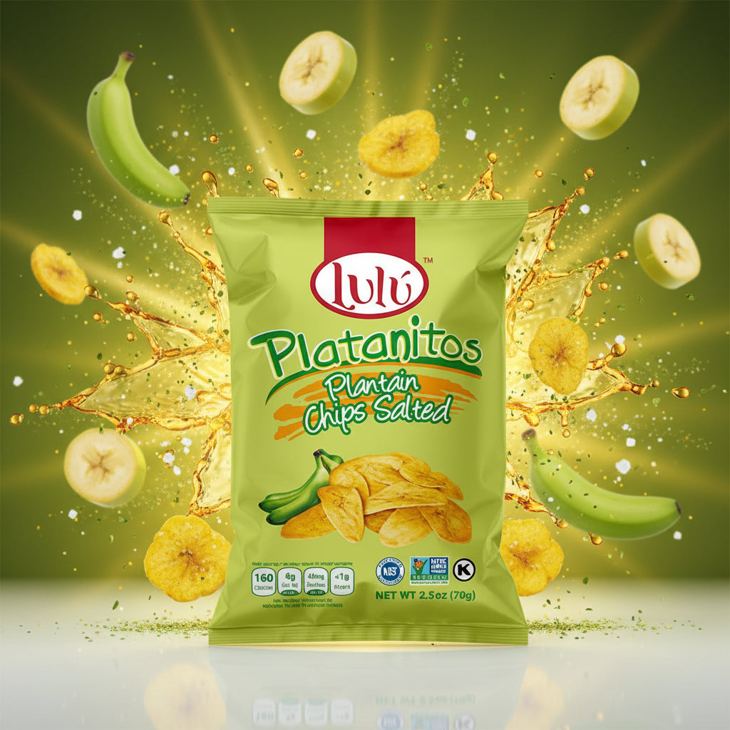 Lulu Salted Plantain Chips – Le Shack à Snack