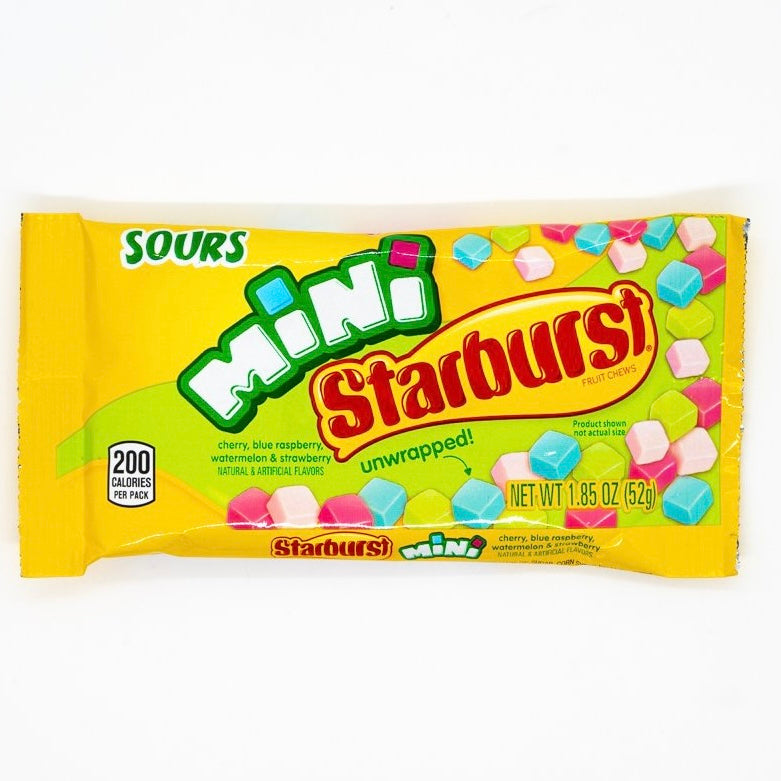 Sours Mini Starburst Fruit Chews – Le Shack à Snack