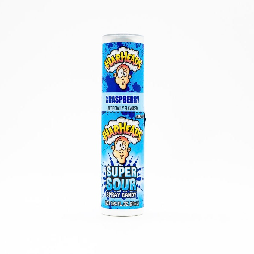 WarHeads Super Sour Spray Candy Blue Rasberry – Le Shack à Snack
