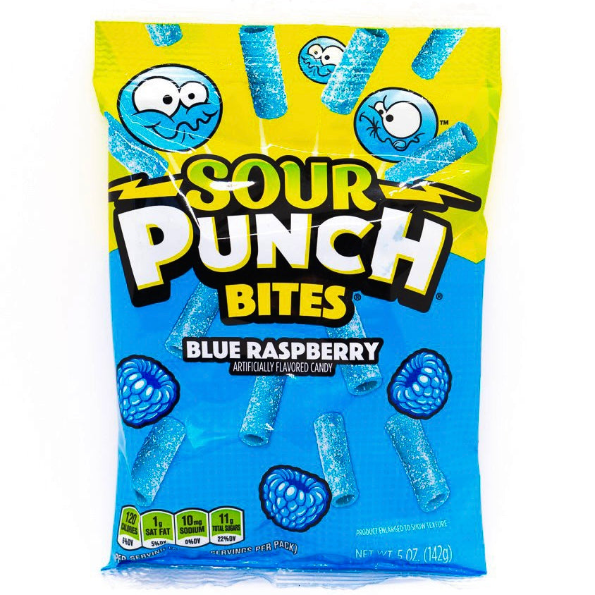 Sour Punch Bites Blue Rasberry – Le Shack à Snack
