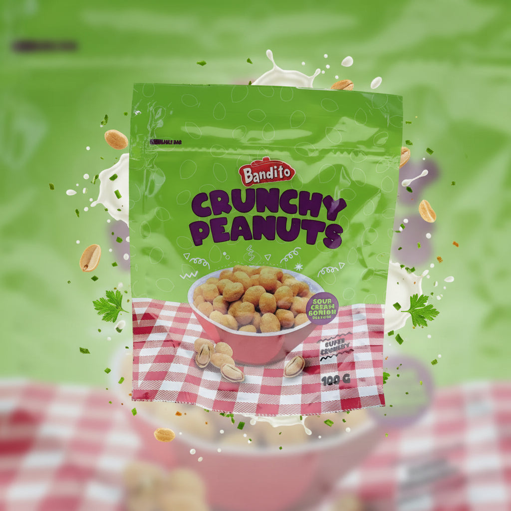 Bandito Crunchy peanuts sour cream onion – Le Shack à Snack